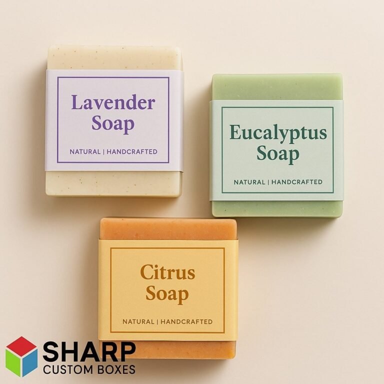 Custom Soap Labels – Handmade & Personalized Labels | Sharp Custom Boxes